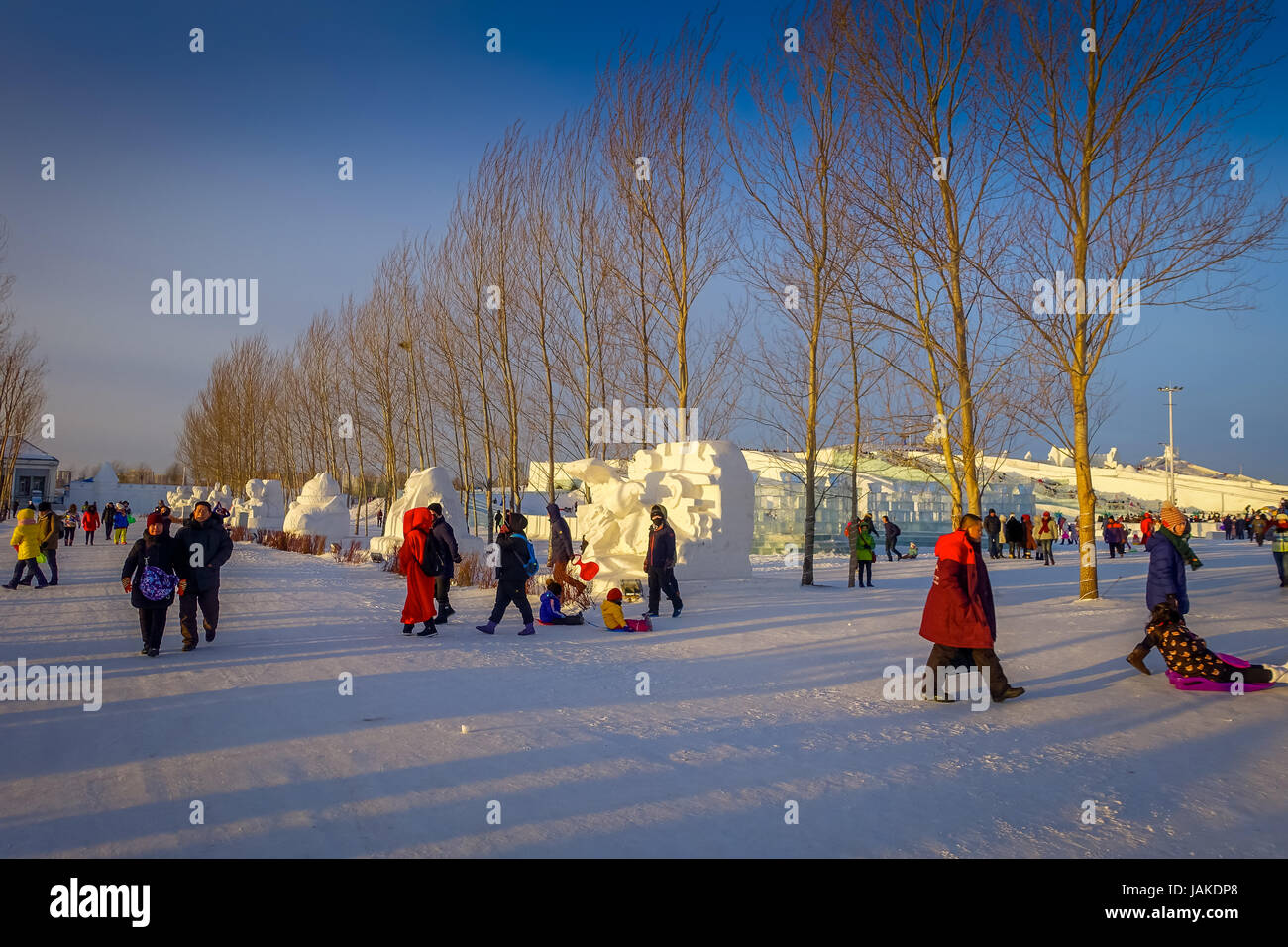 Harbin ice and snow carnival hi-res stock photography and images - Alamy
