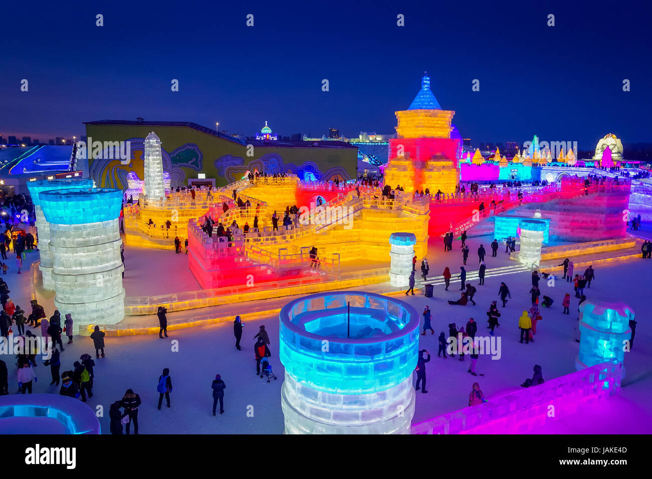 Harbin international ice snow hi-res stock photography and images - Alamy