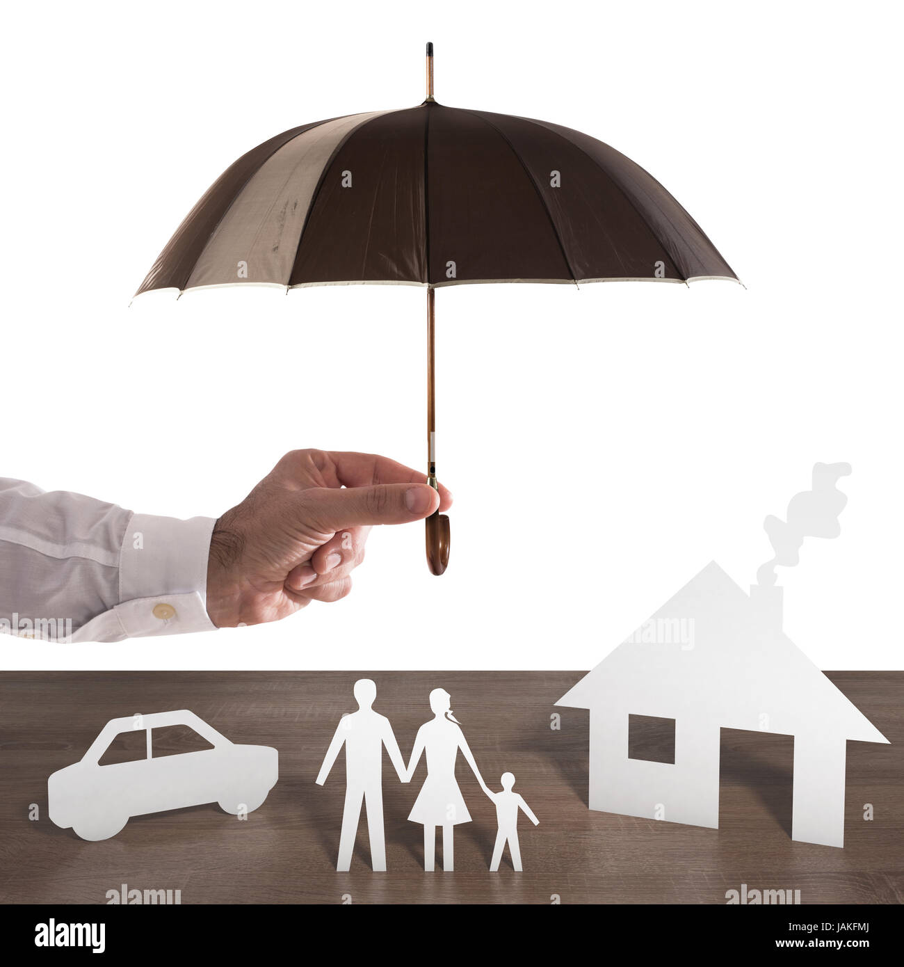 Protect your family Stock Photo - Alamy