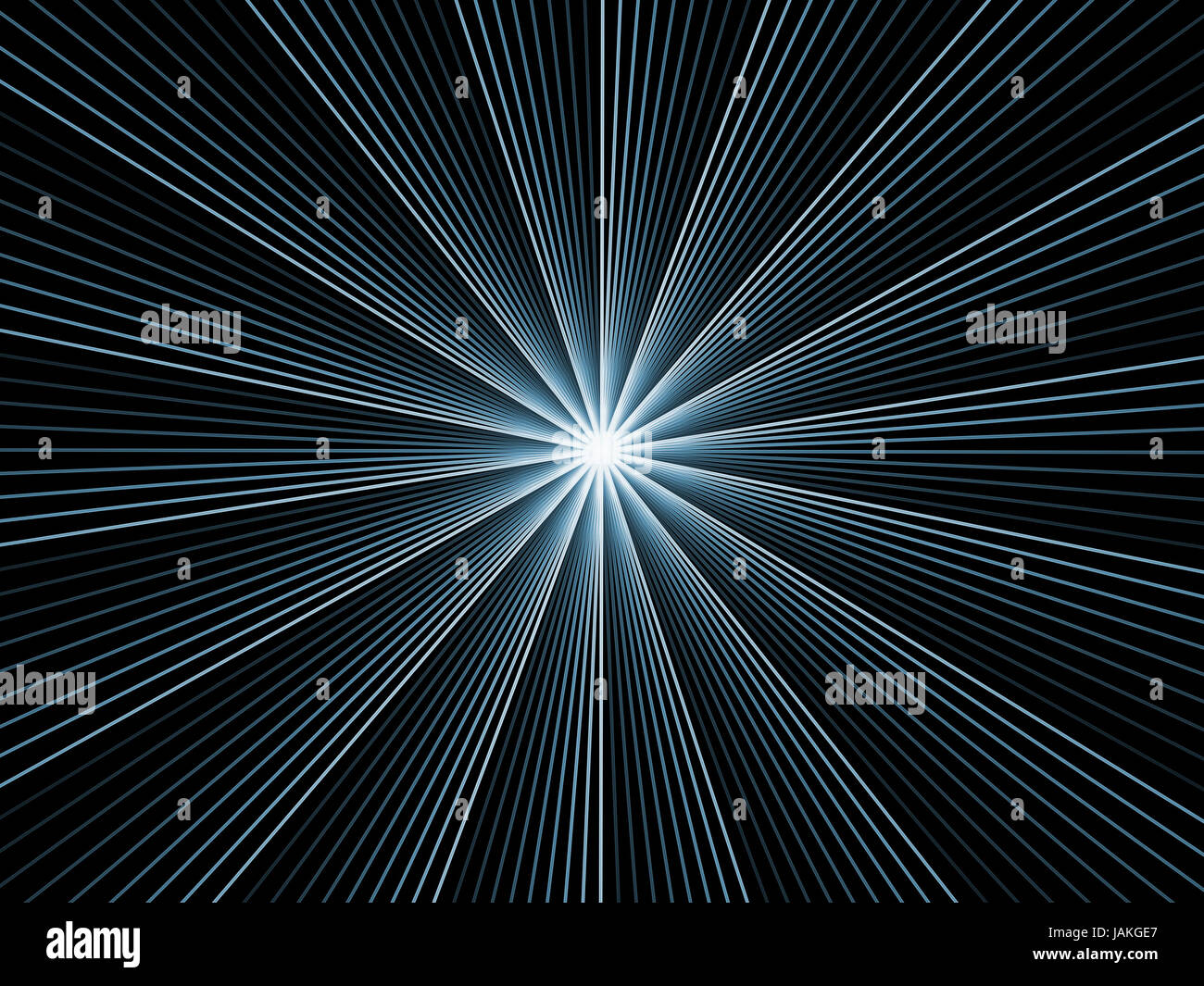 Fractal Burst series. Arrangement of fractal radial burst pattern on ...