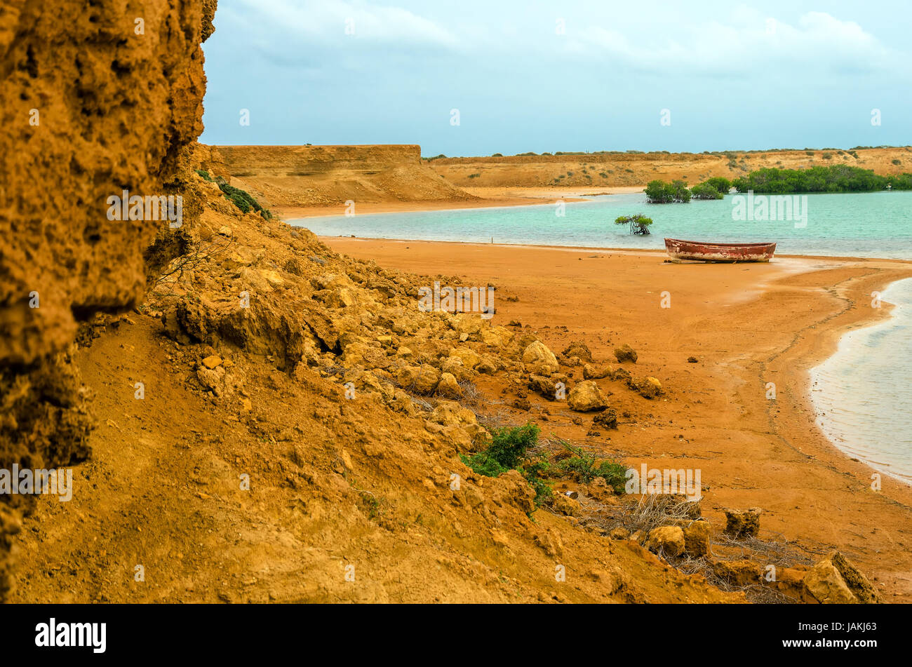 Bay near Punta Gallinas in La Guajira, Colombia Stock Photo - Alamy