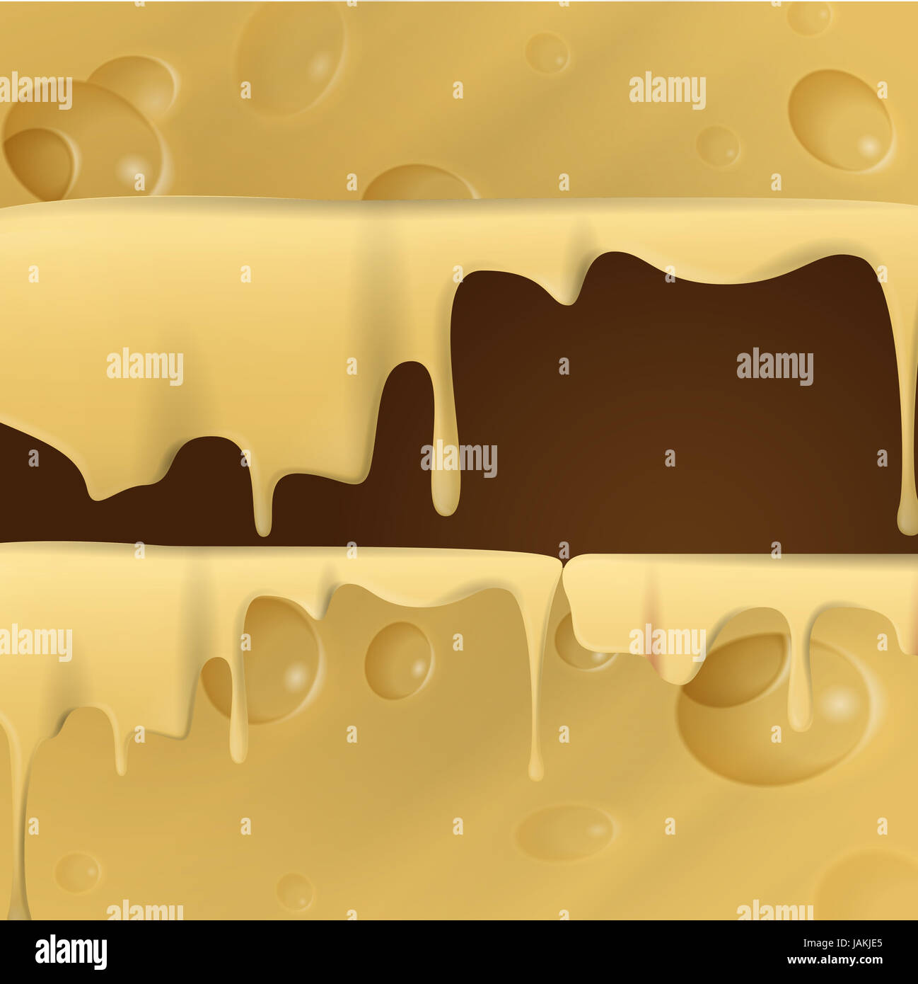 Yellow Cheese Background. Vector Illustration. Eps 10 Stock Photo - Alamy
