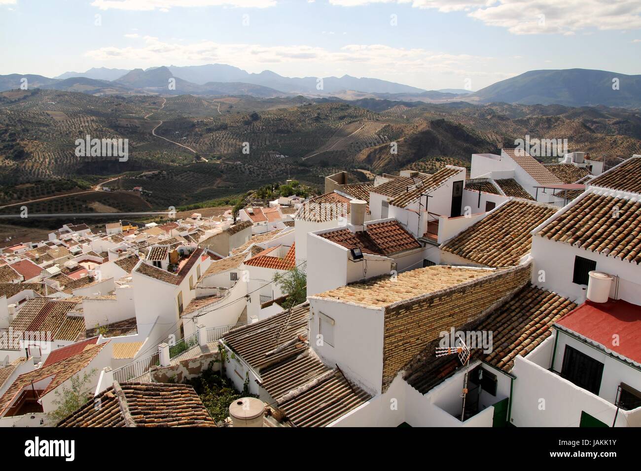 view of olvera Stock Photo - Alamy