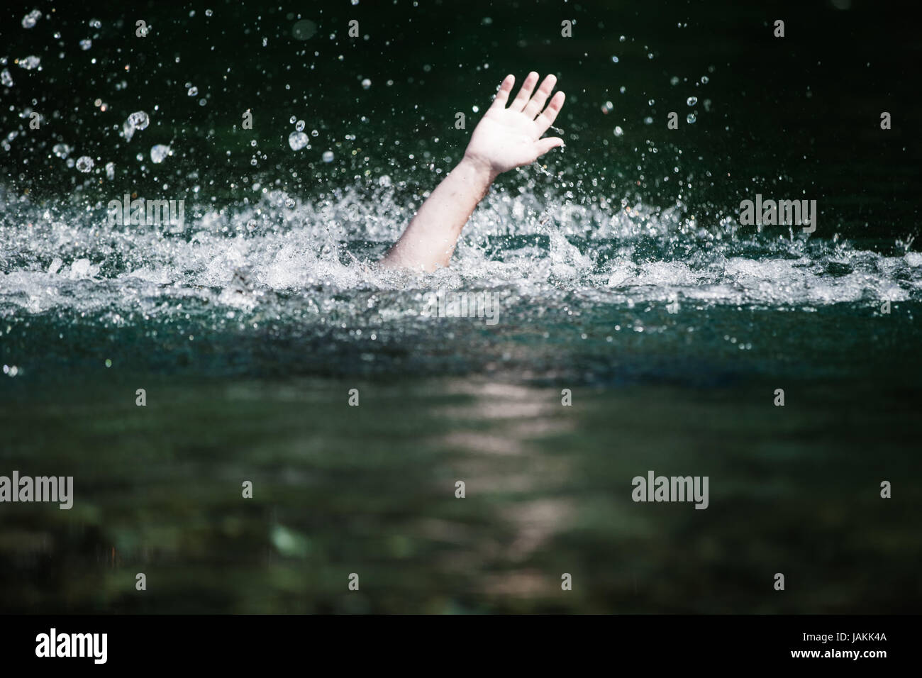 Boy sinking underwater in swimming hi-res stock photography and images ...