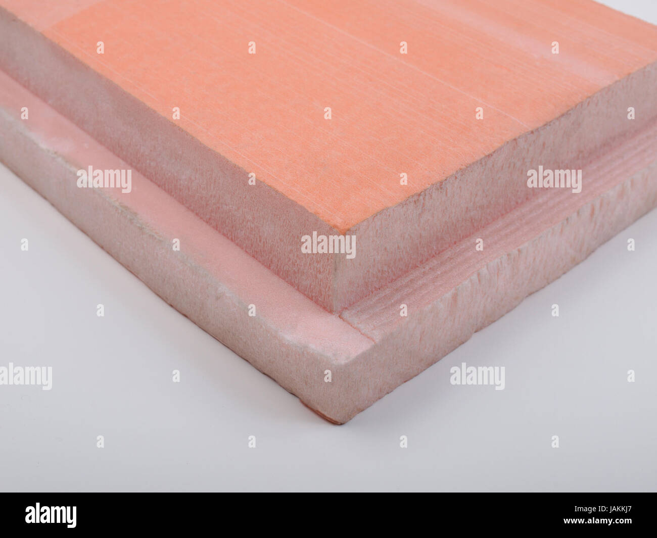 Rigid polystyrene panel for wall and roof insulation Stock Photo - Alamy