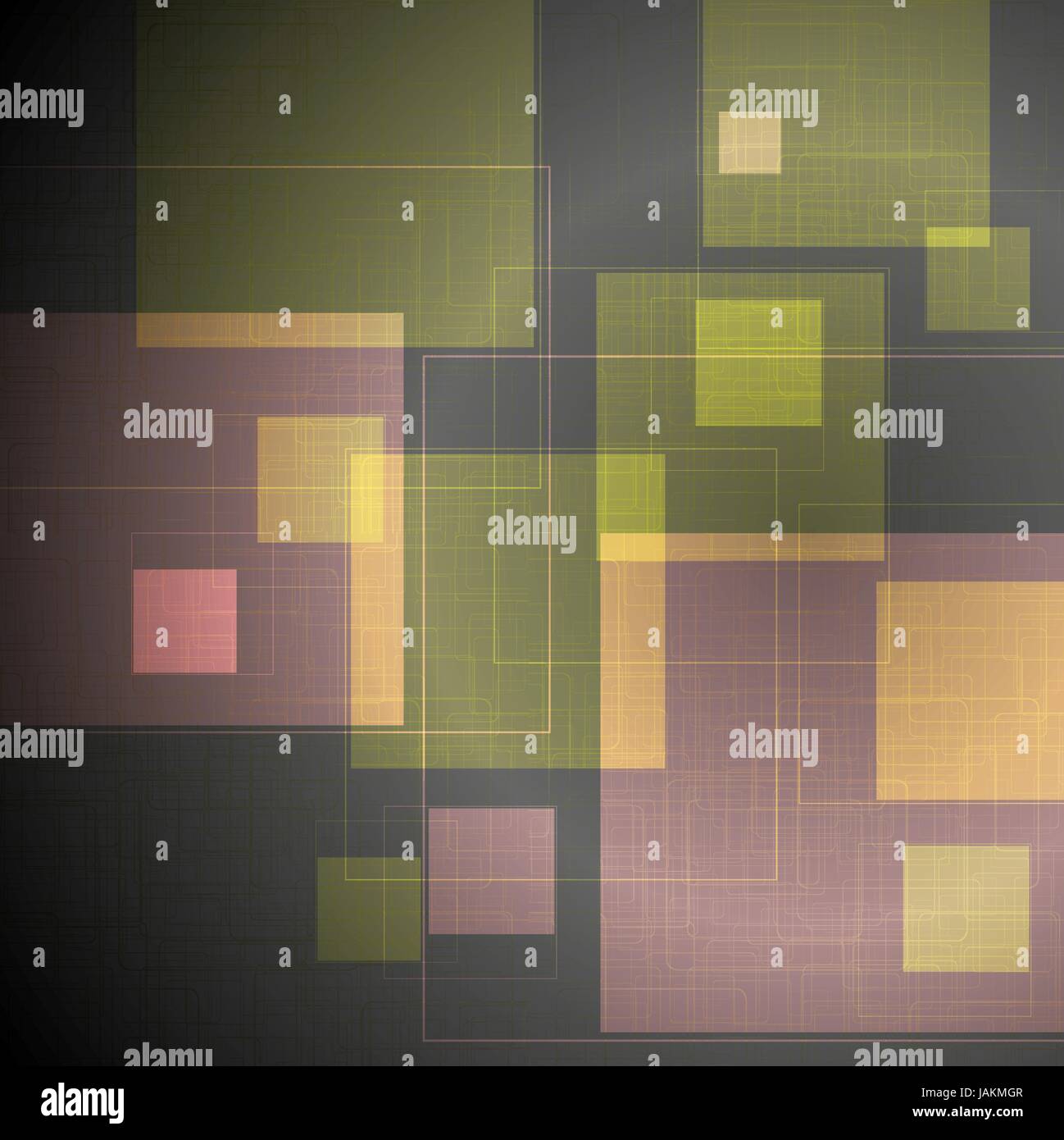Abstract modern squares vector design Stock Photo - Alamy