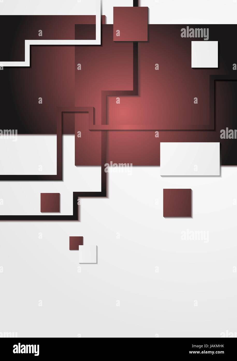 Graphic design with abstract tech elements Stock Photo - Alamy