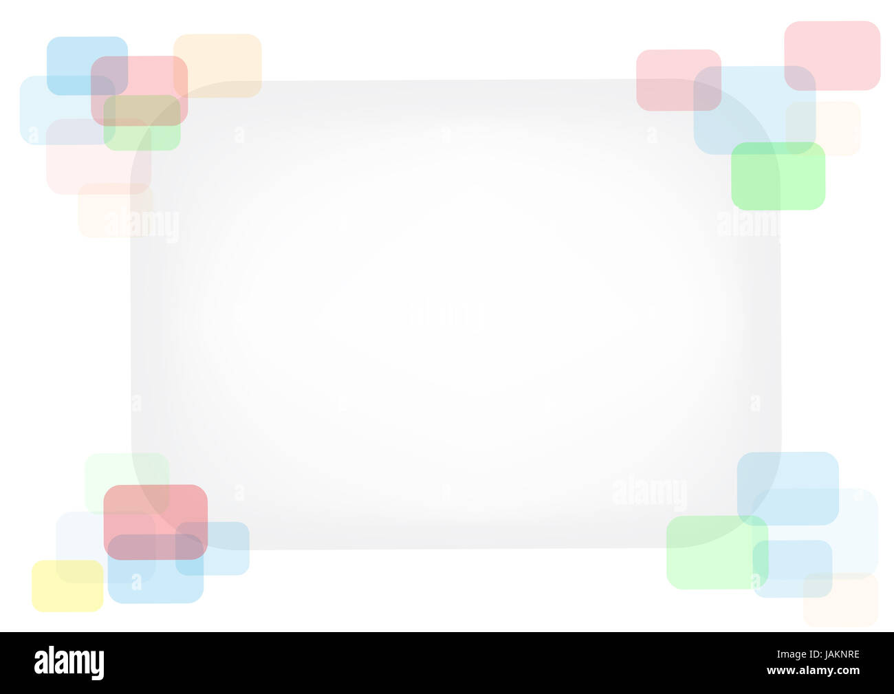 The rounded rectangular eps10 color background for text Stock Photo - Alamy