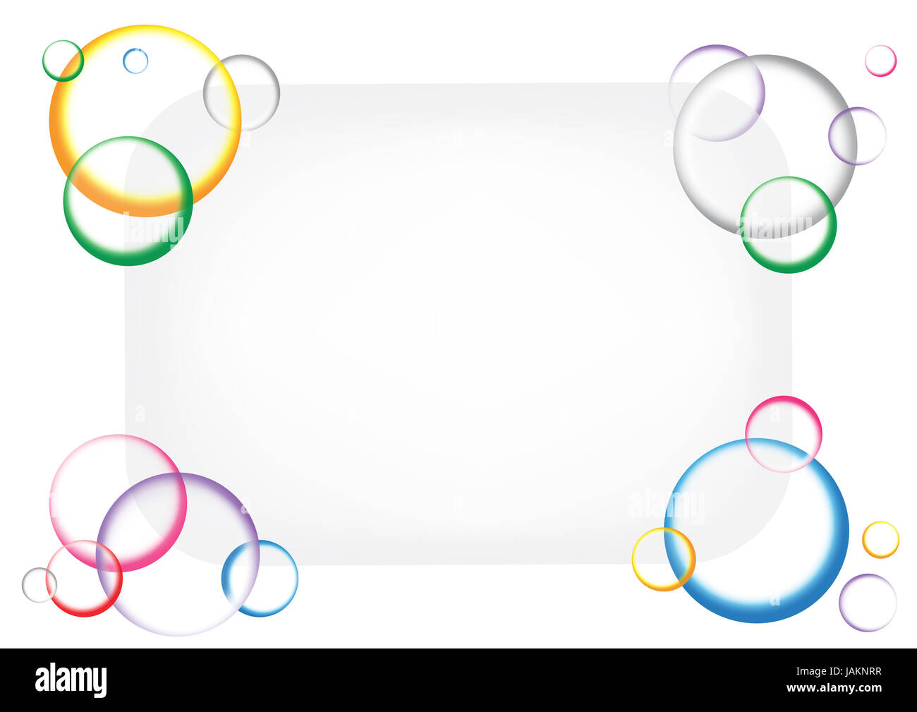 The beautiful eps10 color circles background with text shape Stock ...