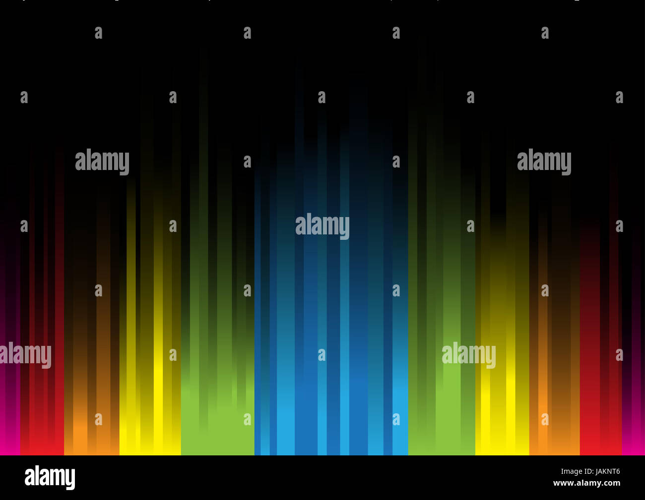 Iridescent light on a black background Stock Photo - Alamy