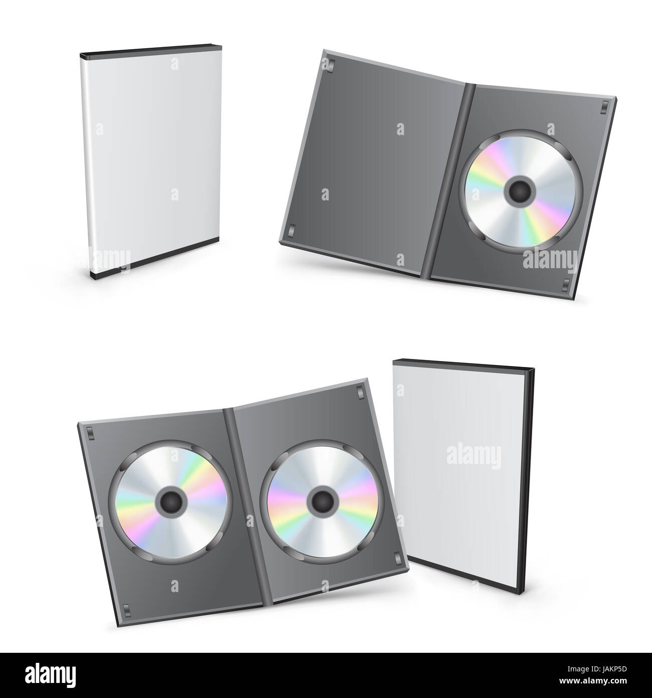 3d vector mesh disc boxes isolated on the white background Stock Photo ...