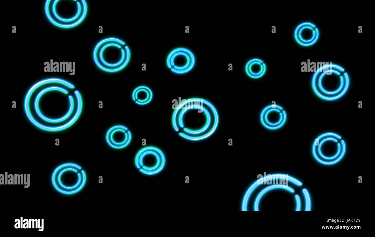 the circle graphic of nero light glow Stock Photo - Alamy