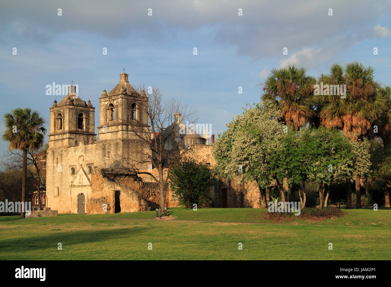 Historic Mission Concepcion in San Antonia Missions National Historical ...