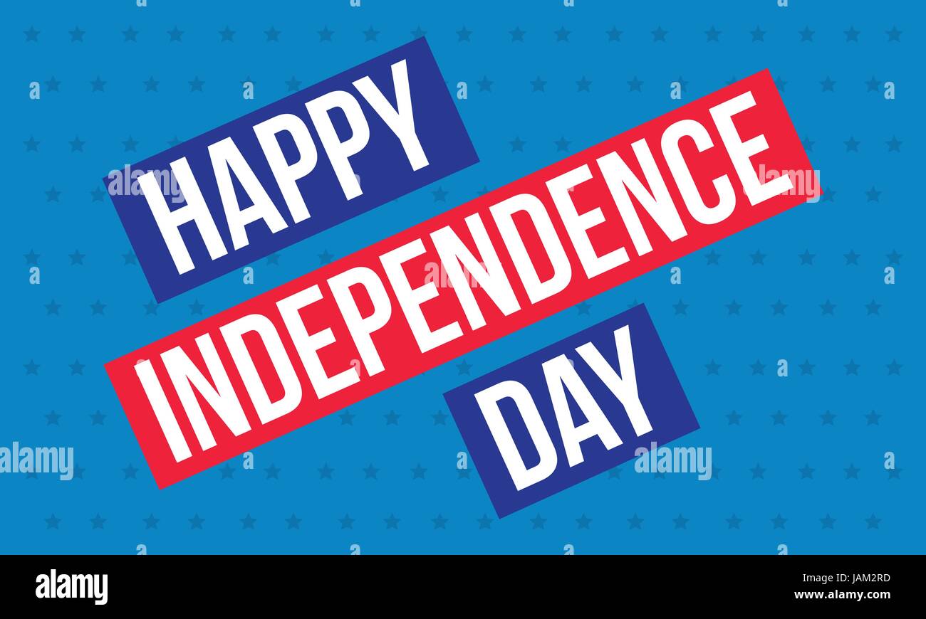 Happy Independence Day Background Style Stock Vector Image And Art Alamy