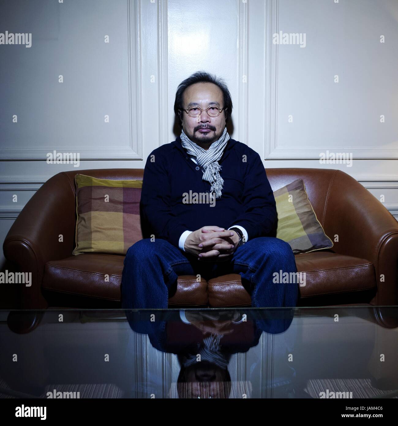 Rithy Panh, Franco-Cambodian cineast. December 23, 2011. Photo Damien ...