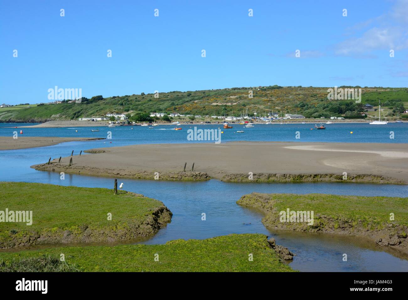 Teifi estuary cardigan wales hi-res stock photography and images - Alamy