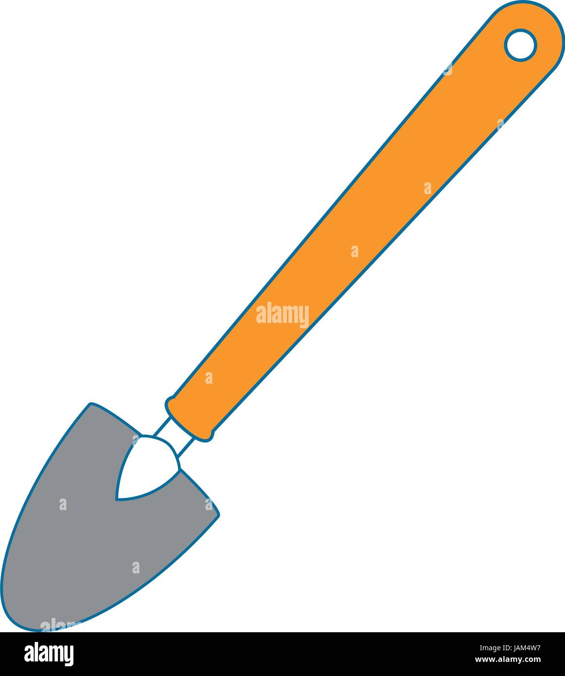 Spade gardening tool Stock Vector Image & Art - Alamy