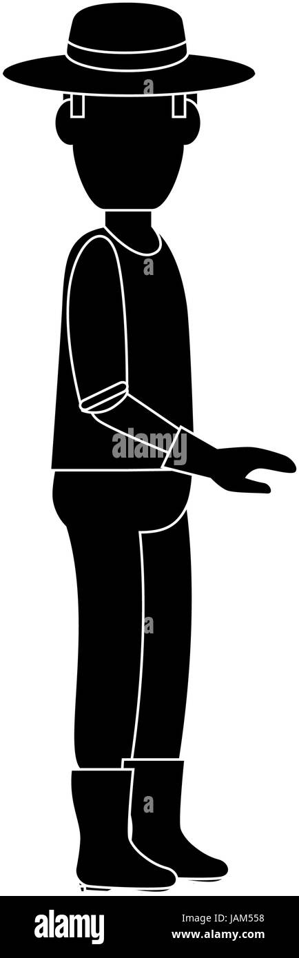 Gardener farmer avatar Stock Vector Image & Art - Alamy