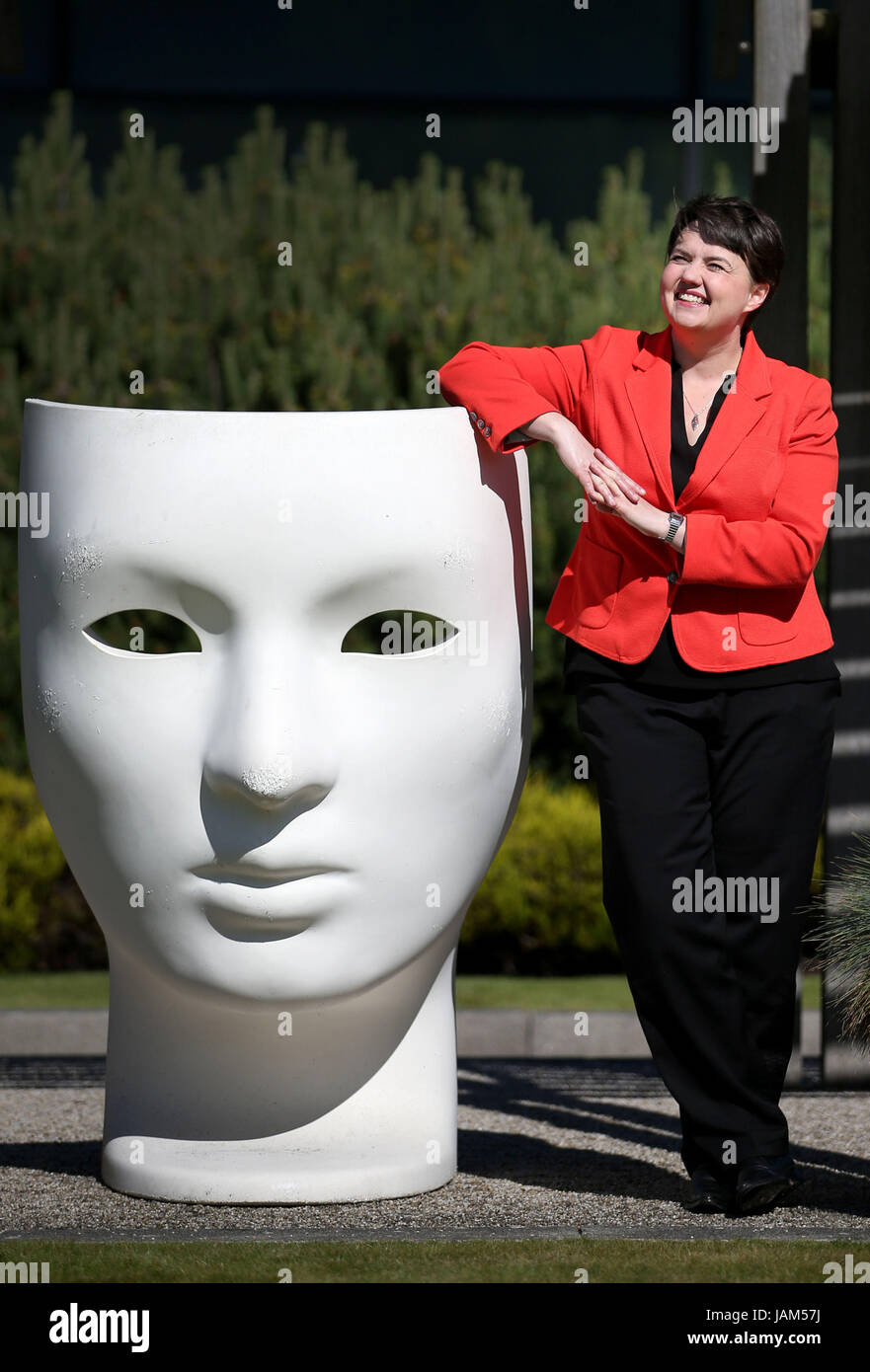 Scottish Conservative party leader Ruth Davidson during an event at the ...