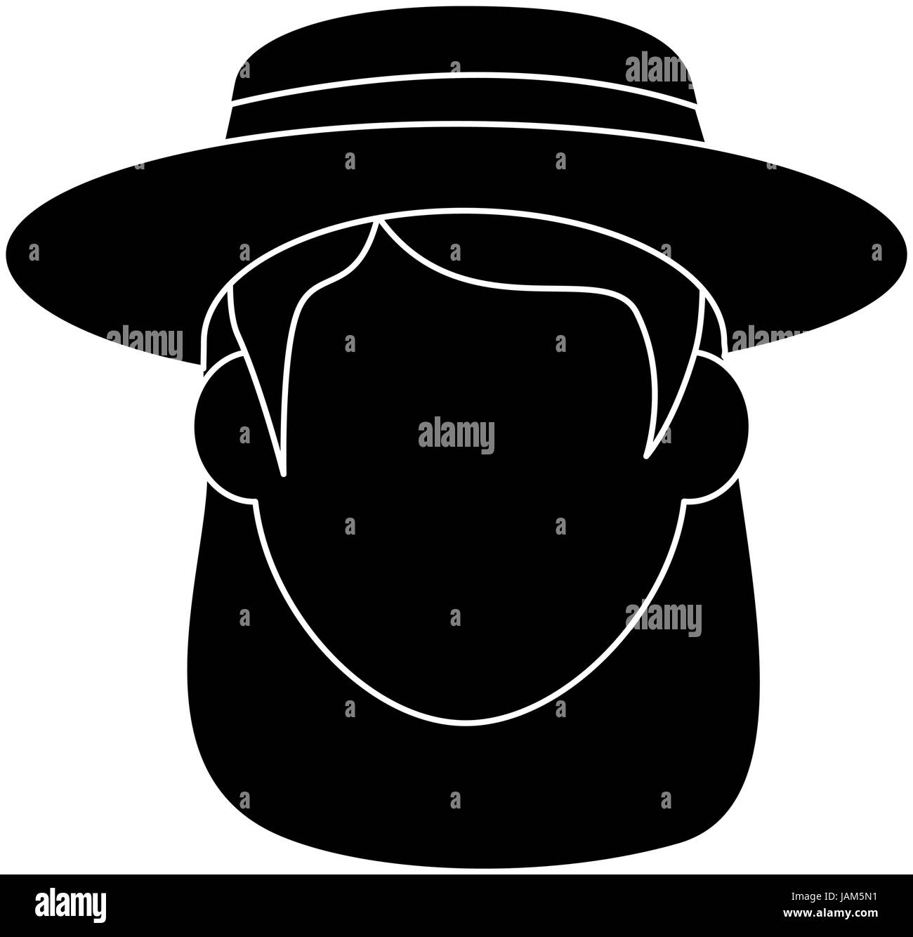 People farm work vector Black and White Stock Photos & Images - Alamy