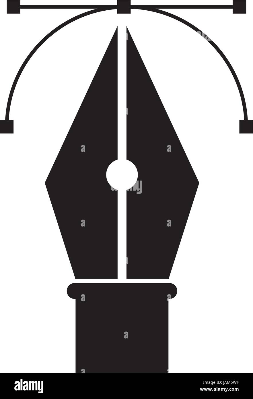 Pen tip vector illustration Stock Vector Image & Art - Alamy