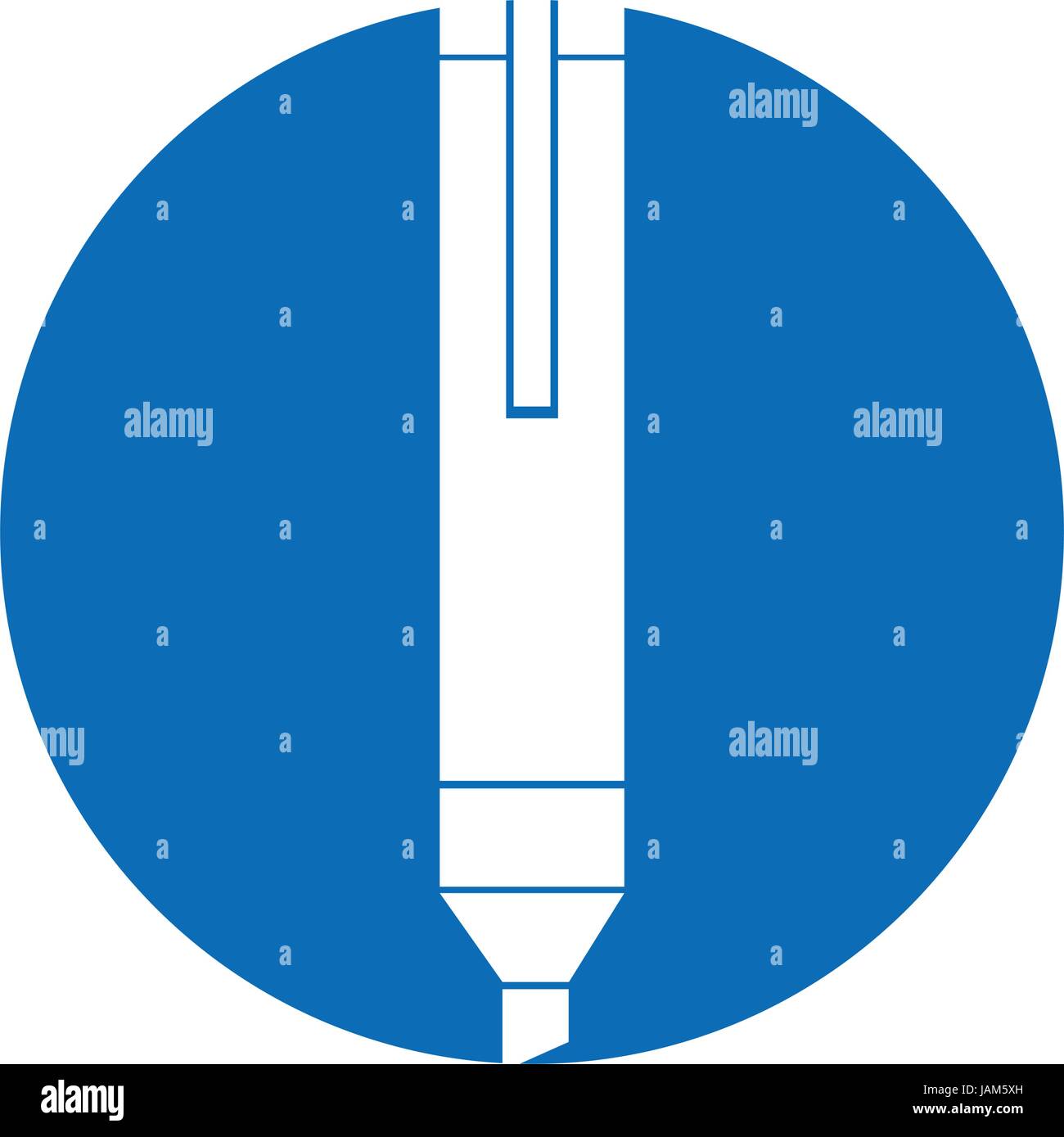 Writing permanent writing tool Stock Vector Images - Alamy