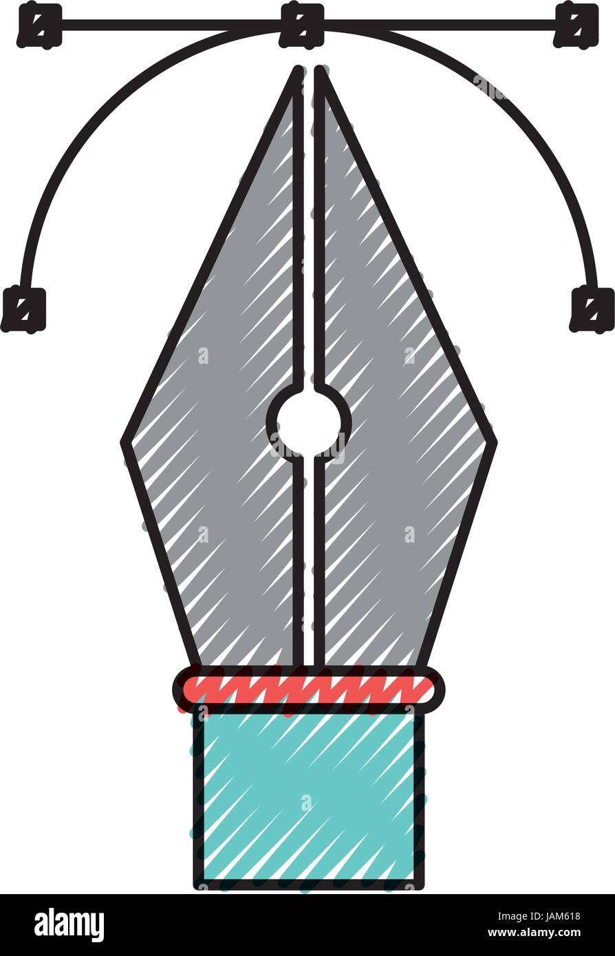 Pen tip vector illustration Stock Vector Image & Art - Alamy