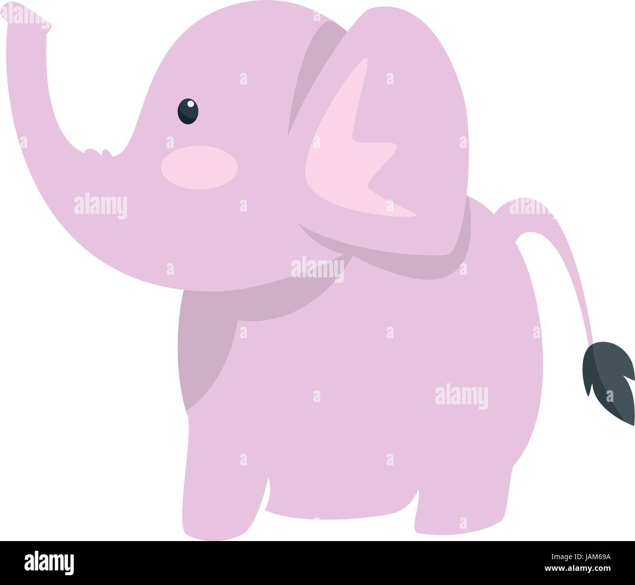 Baby elephant cartoon Stock Vector Image & Art - Alamy