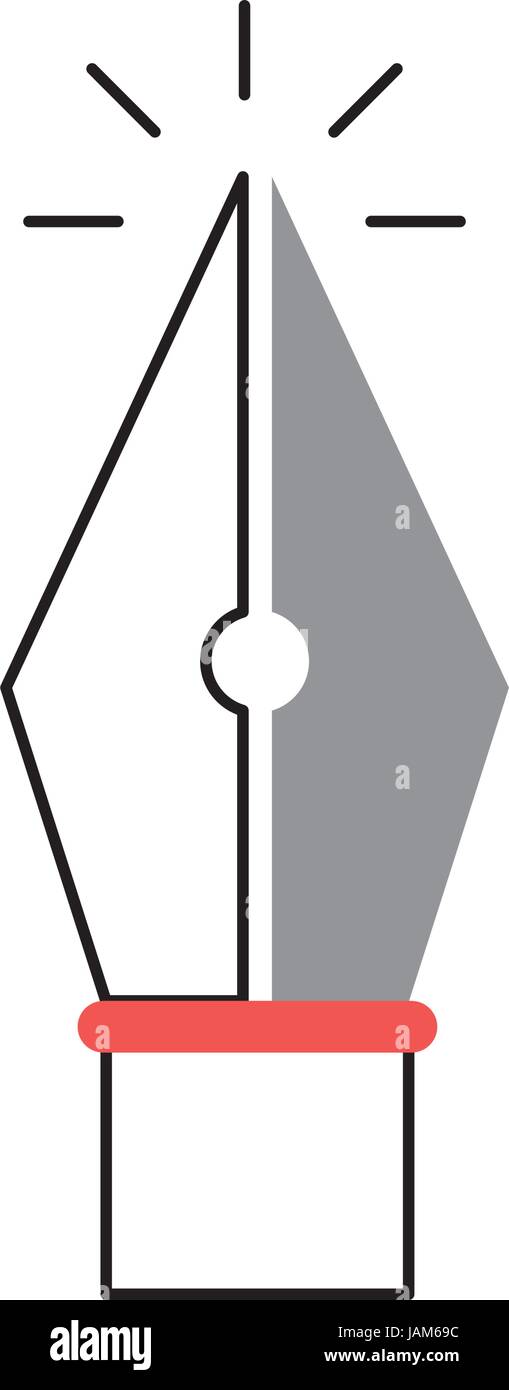 Pen tip vector illustration Stock Vector Image & Art - Alamy