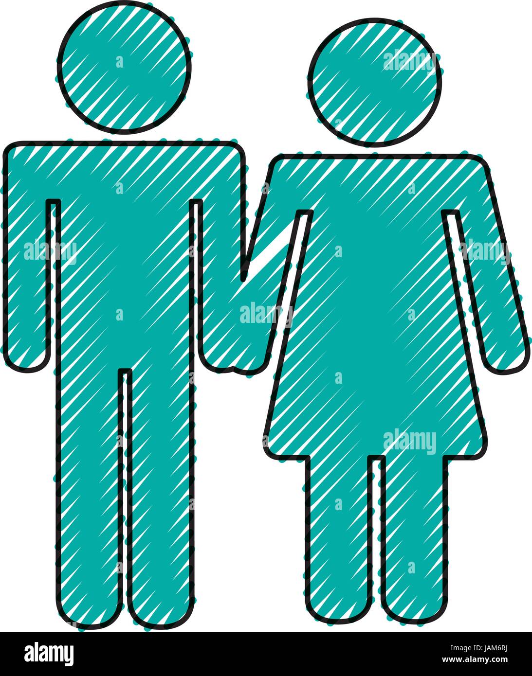 couple human figure silhouette icon Stock Vector Image & Art - Alamy