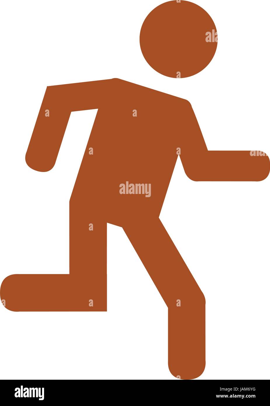 human figure running silhouette icon Stock Vector Image & Art - Alamy