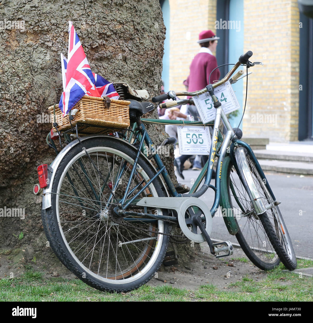 Riders gather for a picnic in Geraldine Mary Harnsworth Park. The Tweed ...