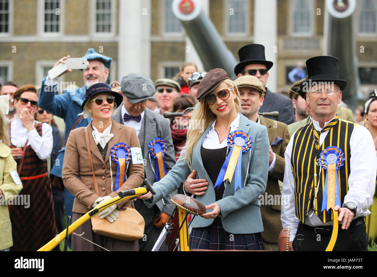 Riders gather for a picnic in Geraldine Mary Harnsworth Park. The Tweed ...