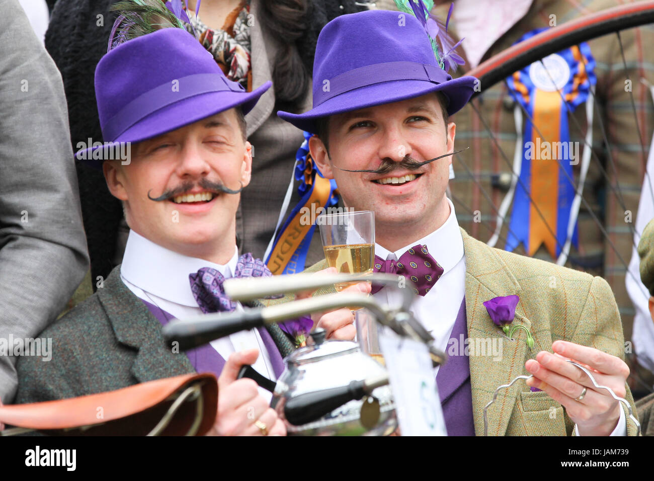 Riders gather for a picnic in Geraldine Mary Harnsworth Park. The Tweed ...