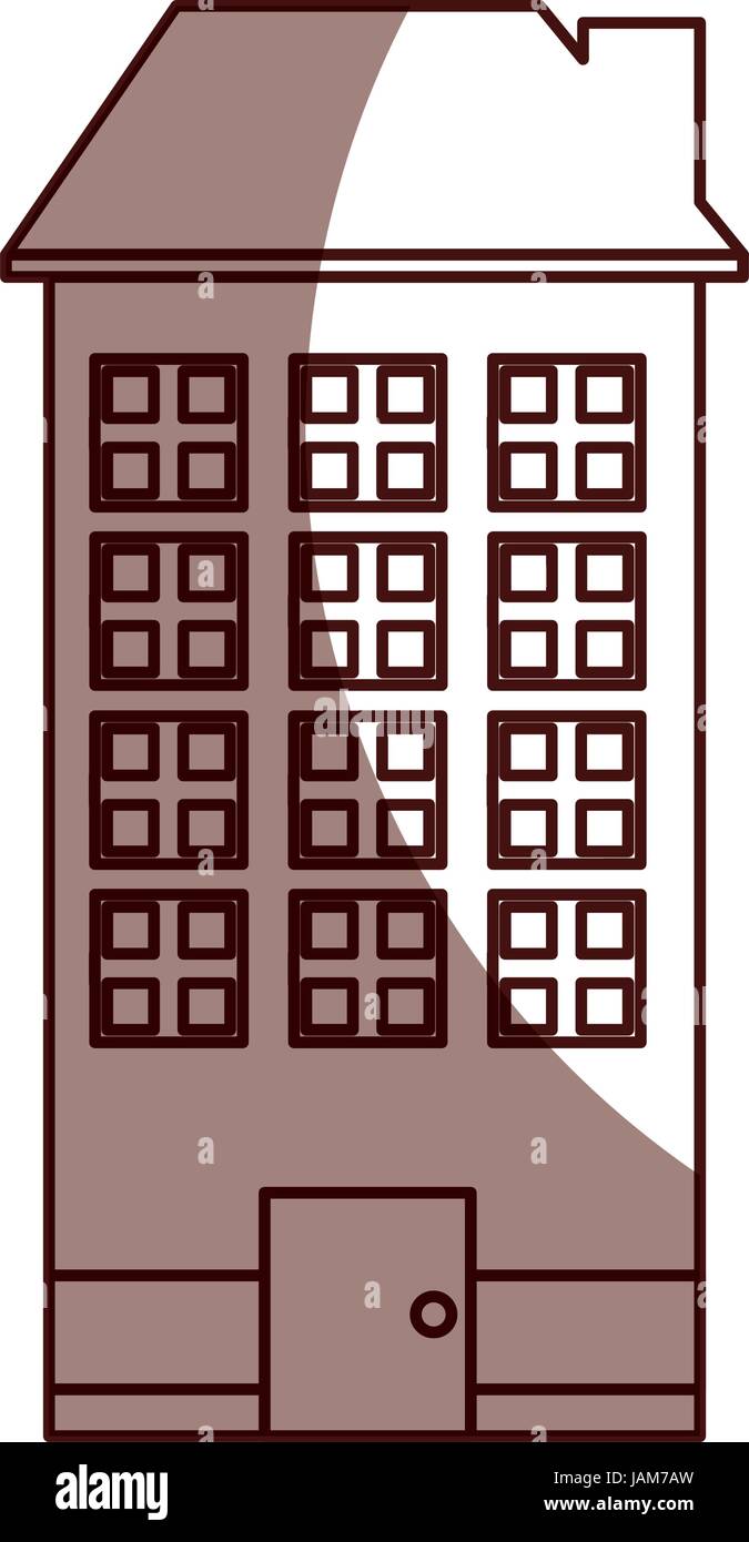 exterior building drawing icon Stock Vector Image & Art - Alamy