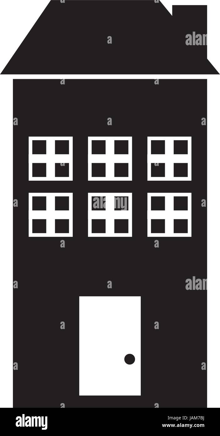 exterior building drawing icon Stock Vector Image & Art - Alamy