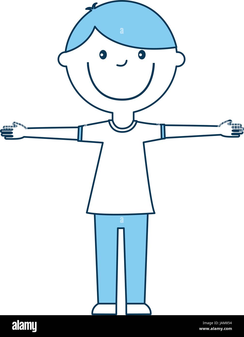 young boy drawing avatar character Stock Vector Image & Art - Alamy