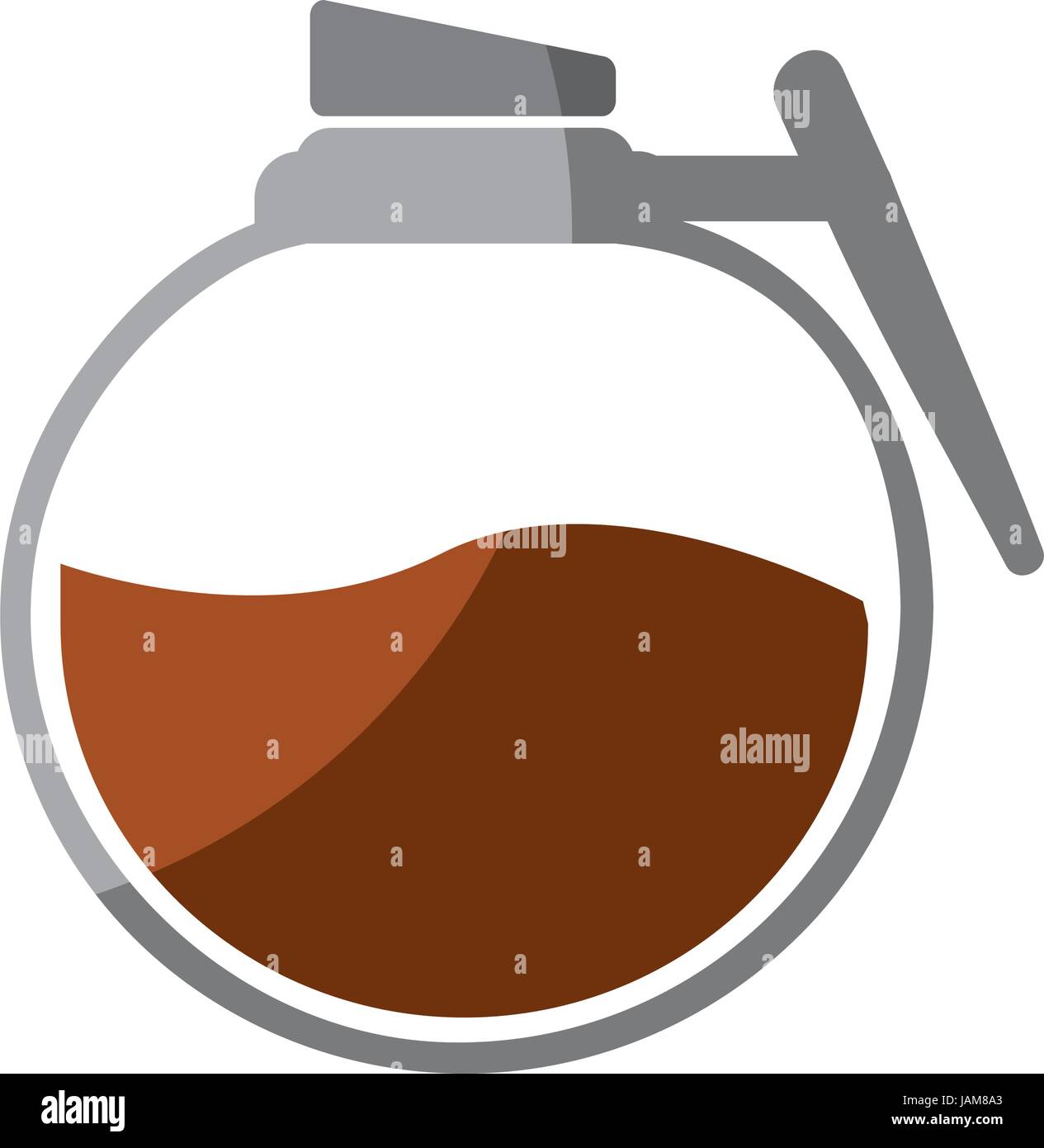 coffee teapot isolated icon Stock Vector Image & Art - Alamy