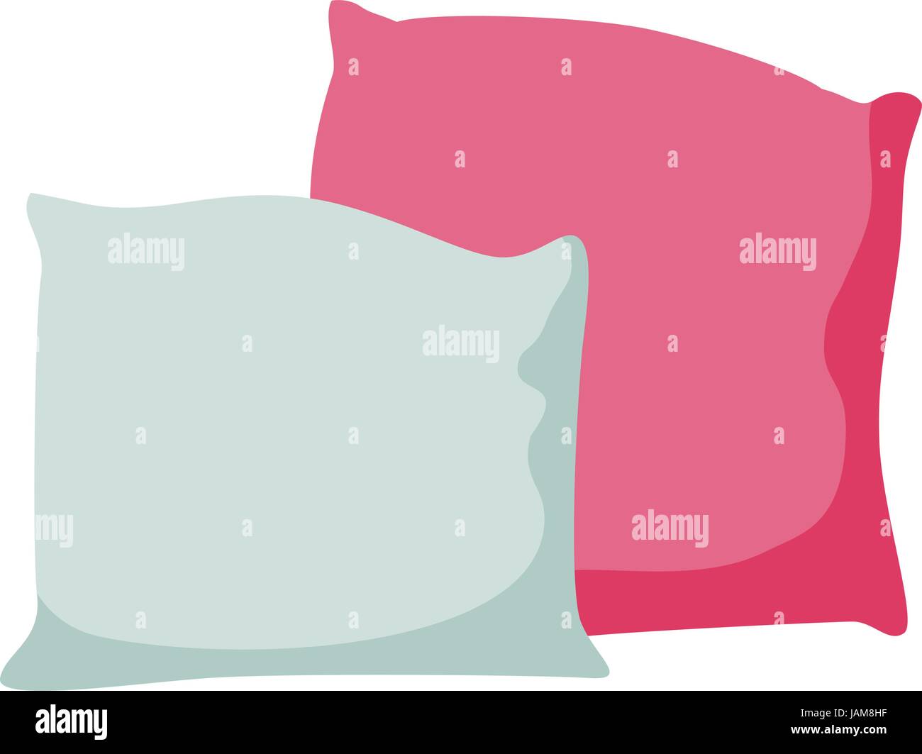 Set of decorative pillow vector illustration Stock Vector Image & Art ...