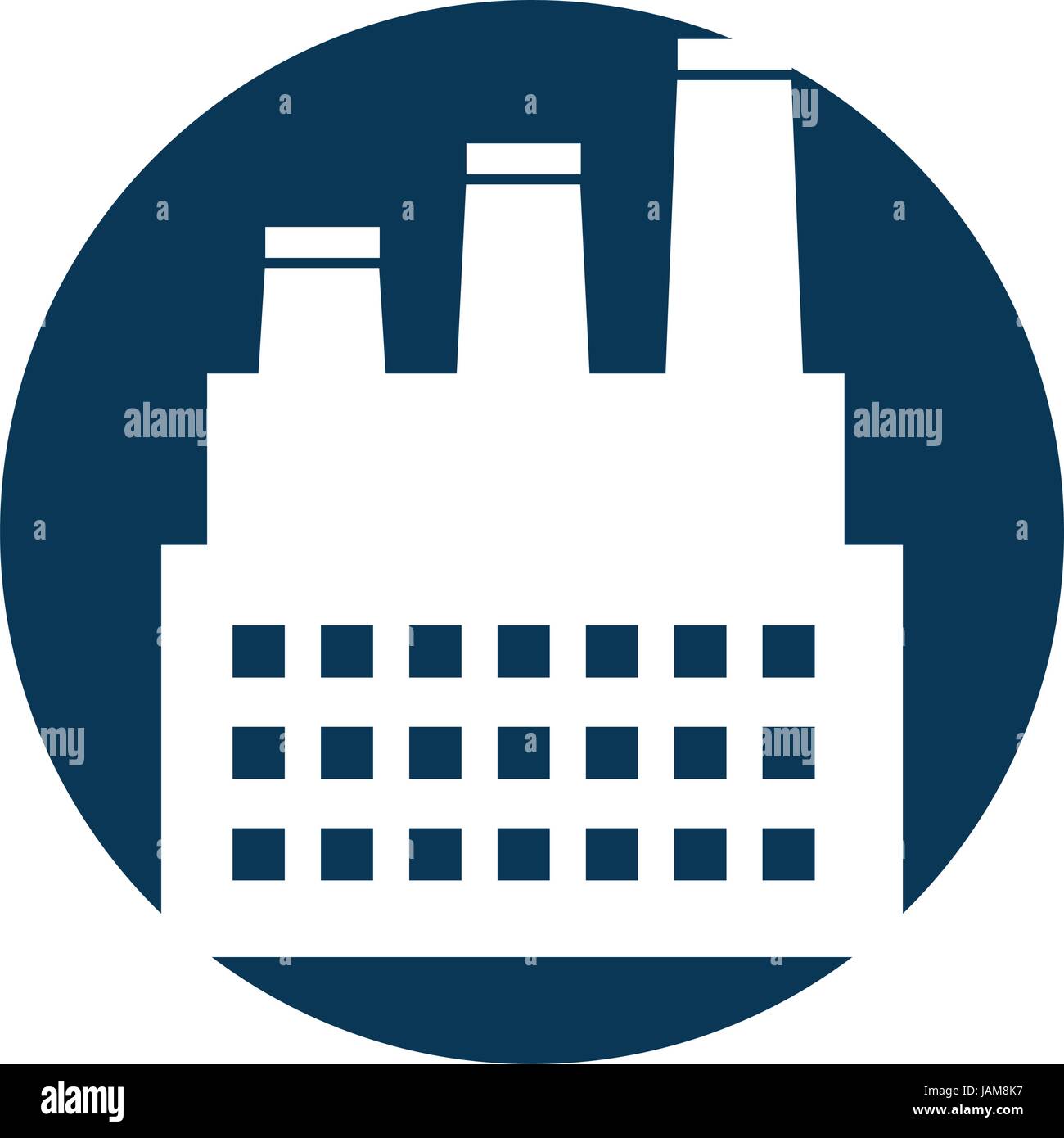 factory building isolated icon Stock Vector Image & Art - Alamy