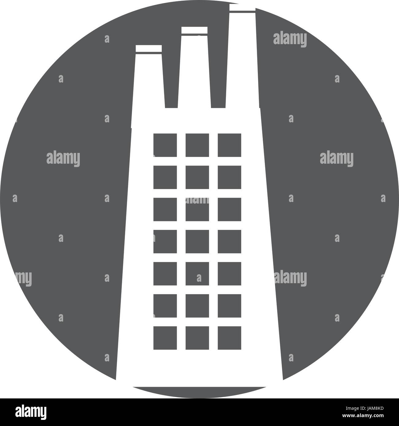 factory building isolated icon Stock Vector Image & Art - Alamy