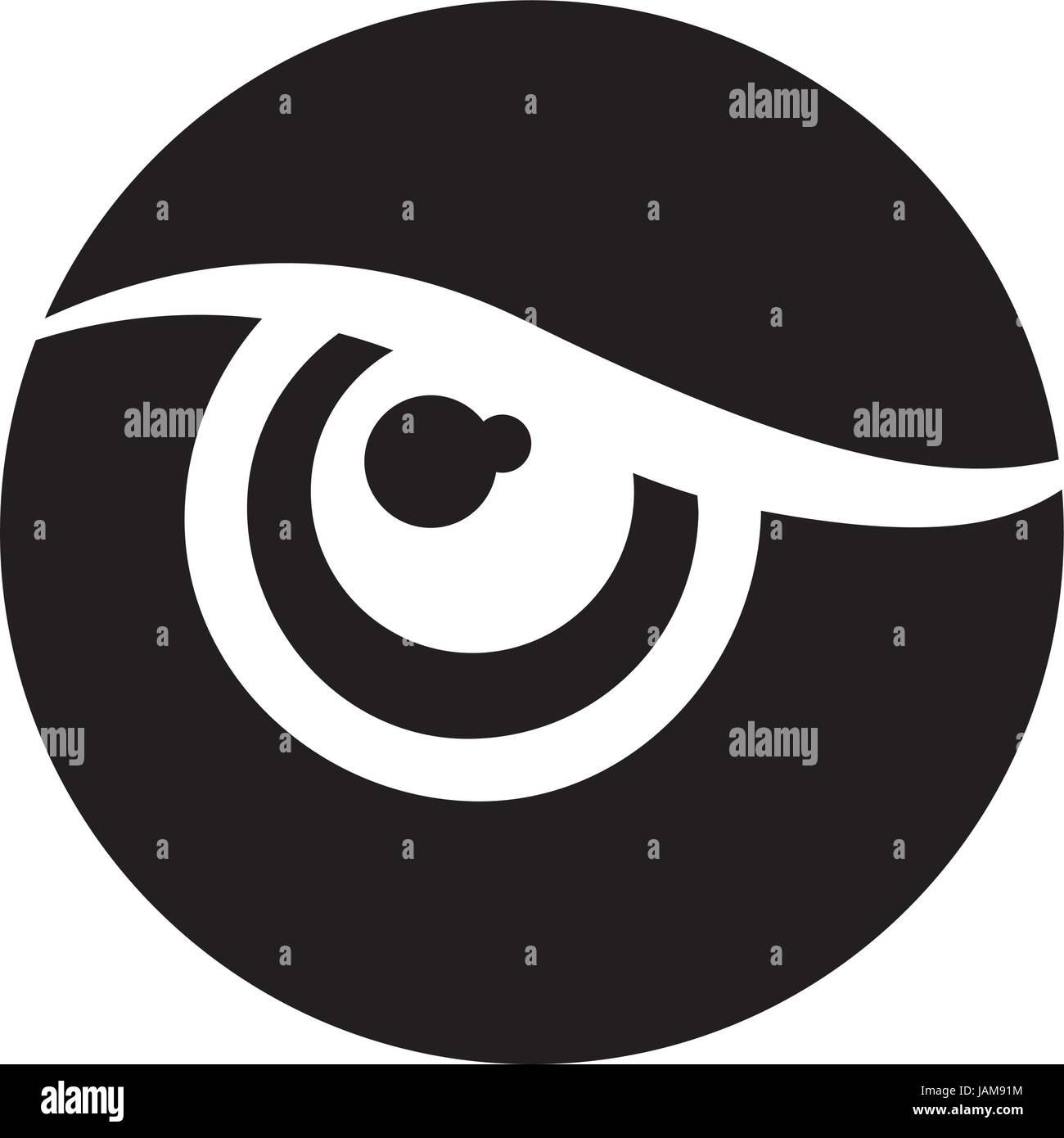 eye view symbol icon Stock Vector Image & Art - Alamy
