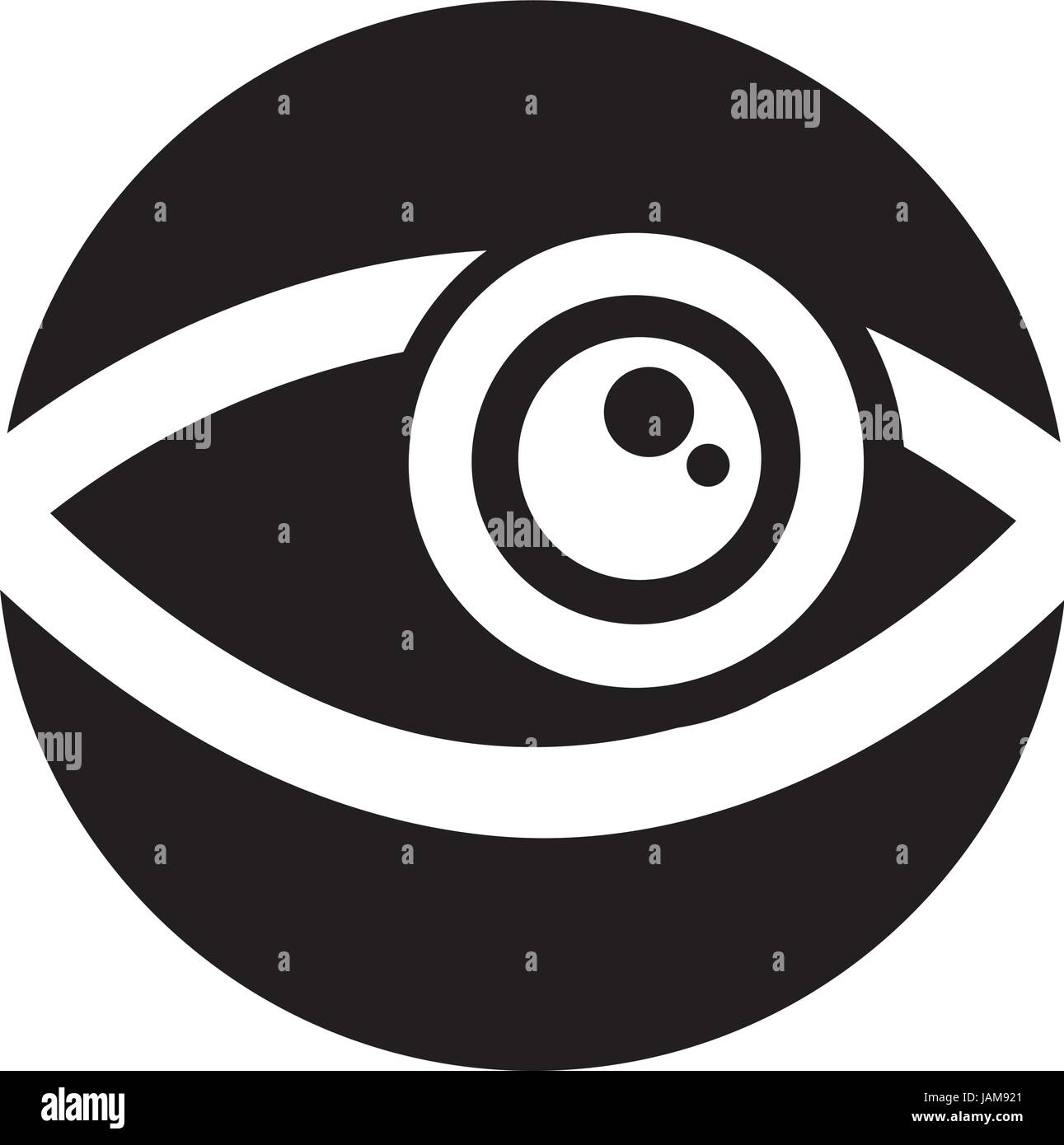 eye view symbol icon Stock Vector Image & Art - Alamy