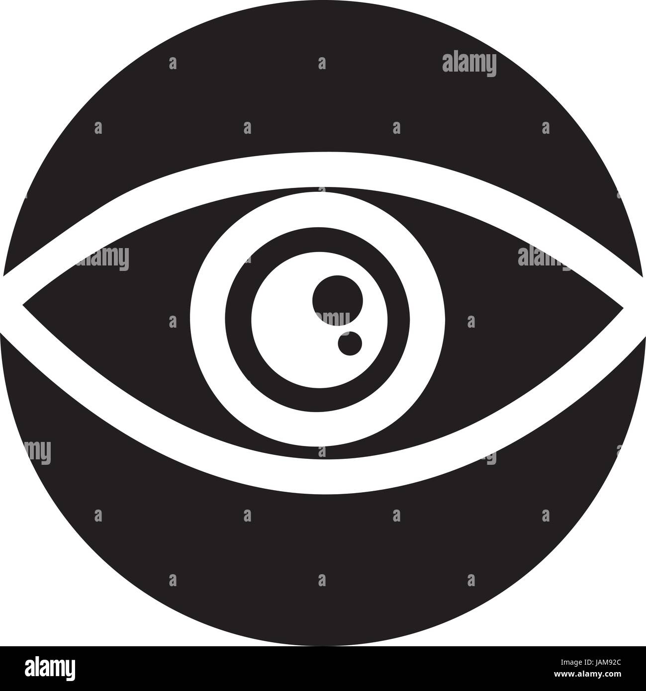 eye view symbol icon Stock Vector Image & Art - Alamy