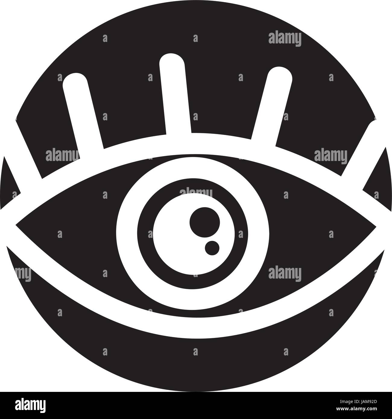 eye view symbol icon Stock Vector Image & Art - Alamy