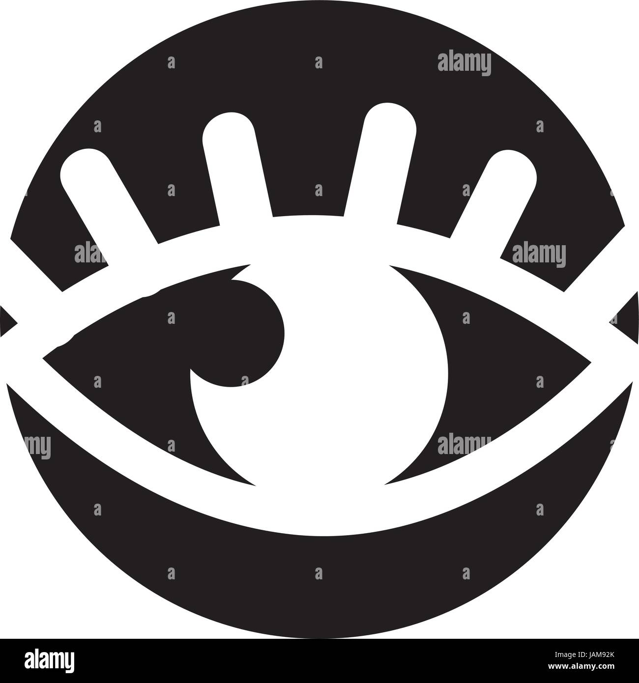 eye view symbol icon Stock Vector Image & Art - Alamy