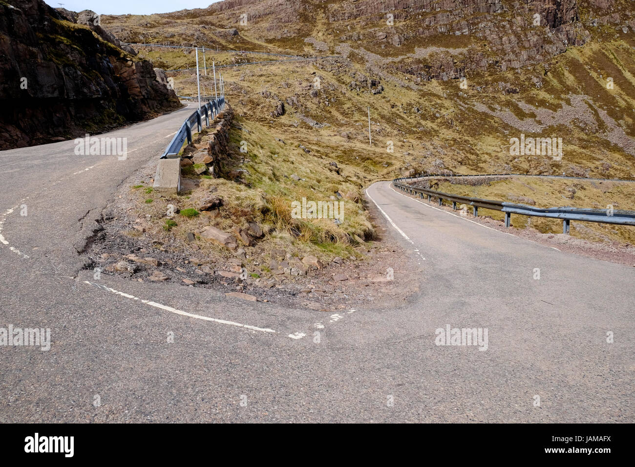 Bealach na Ba, the Pass of the Cattle, one of the highest roads in ...