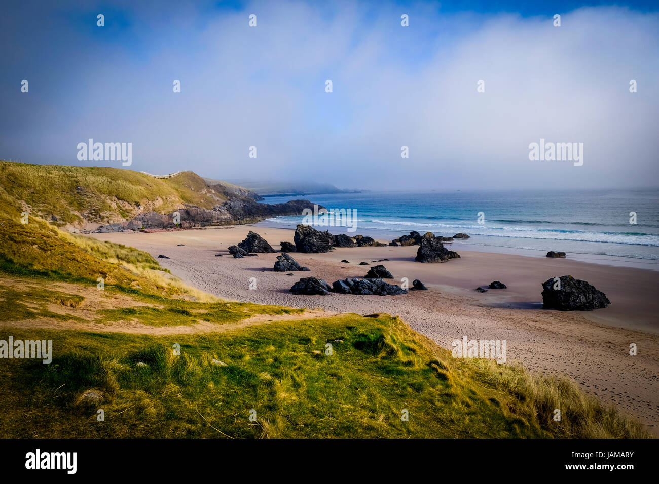 Sango Beach at Durness in Scotland Stock Photo - Alamy