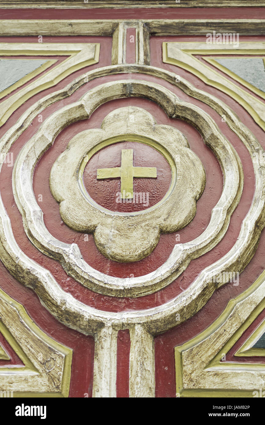 Old wooden Christian Door, construction and architecture Stock Photo ...