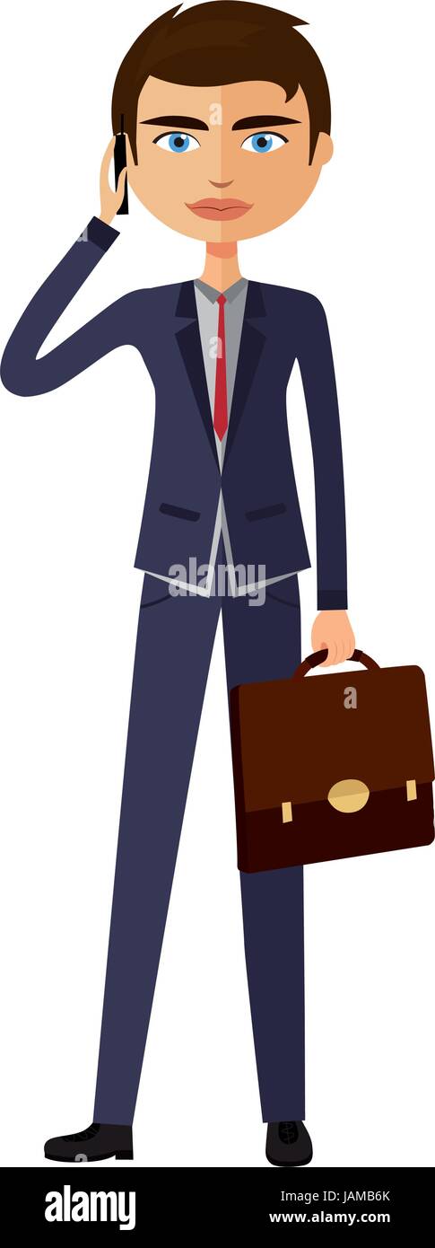 Young men phone call Stock Vector Images - Alamy